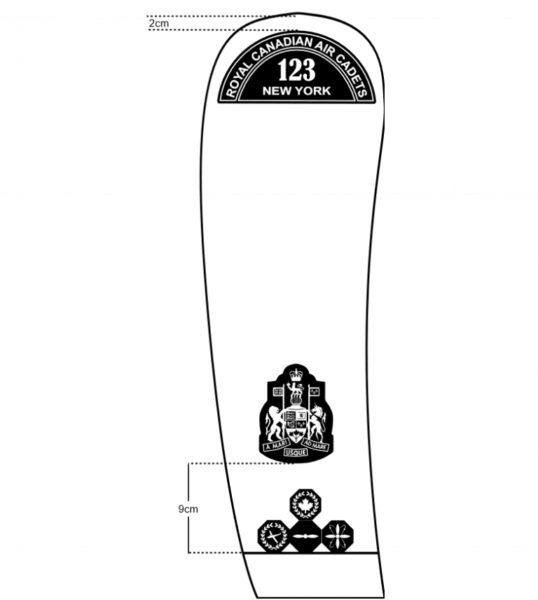 Badge Placement – 151 Chadburn Squadron
